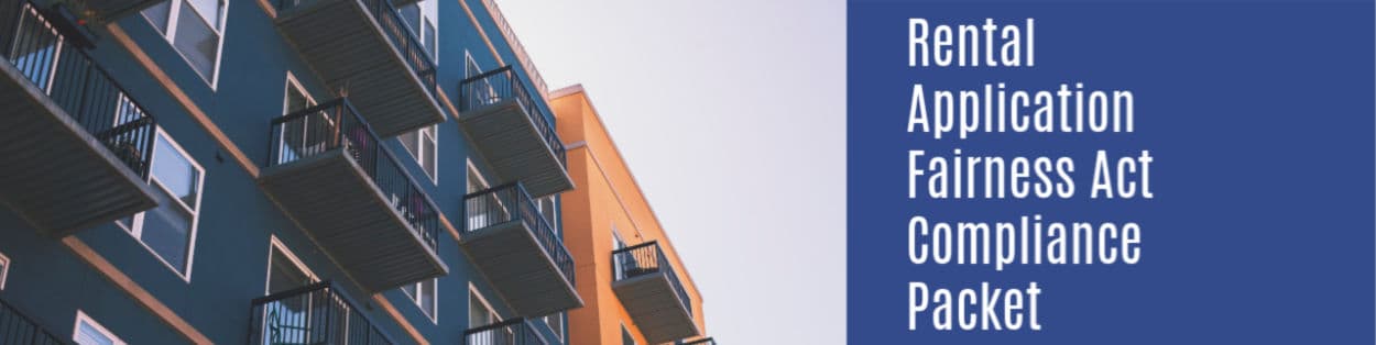 Rental Application Fairness Act Compliance Packet - Colorado Attorneys